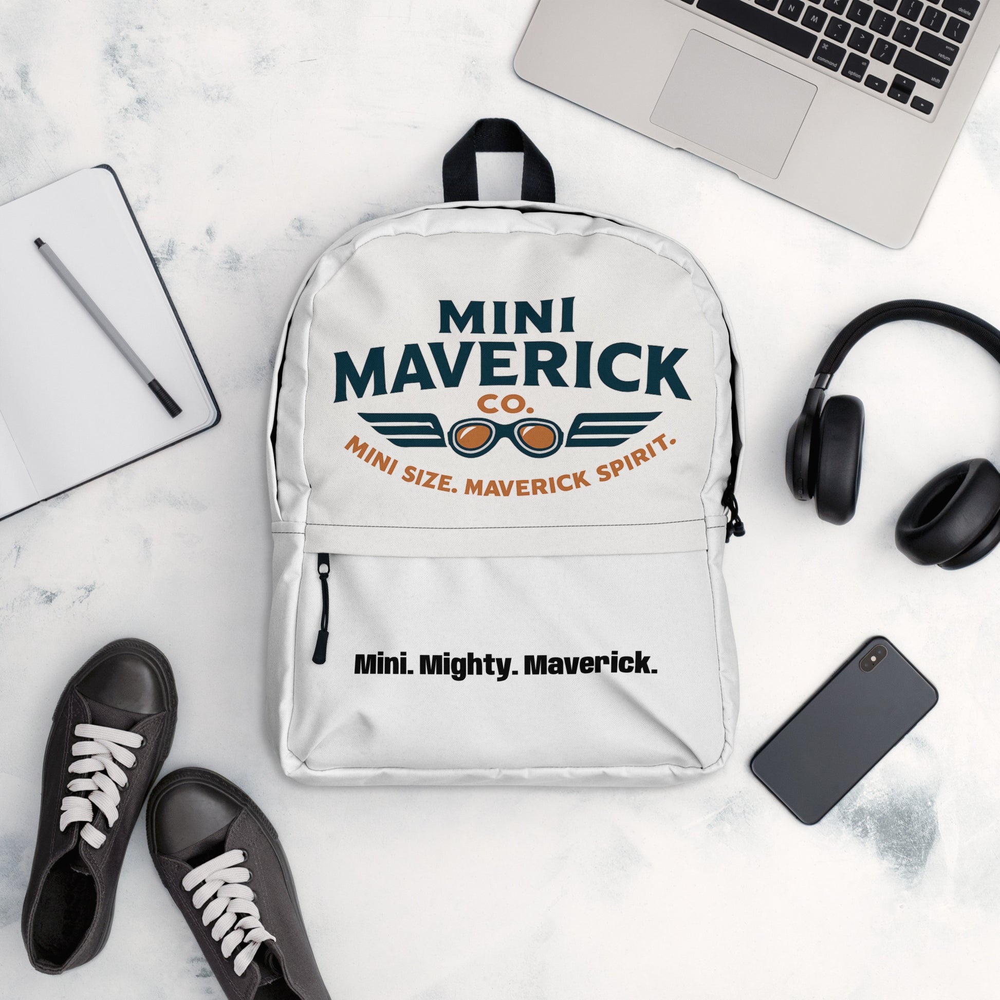 Mini Maverick Backpack – “Mini. Mighty. Maverick.” Edition – Mini ...